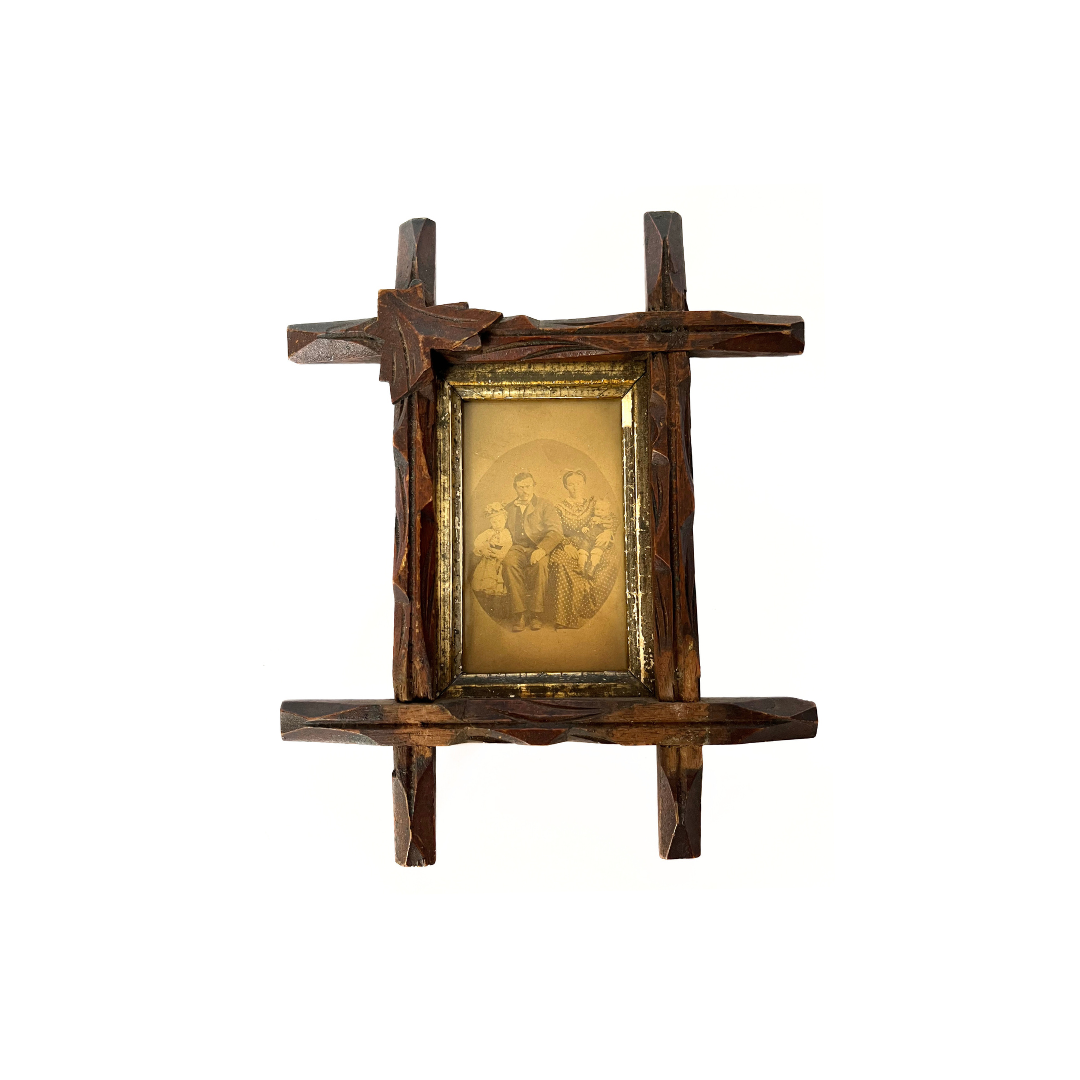 Antique Photo in Wood Frame – Shop At Gibson