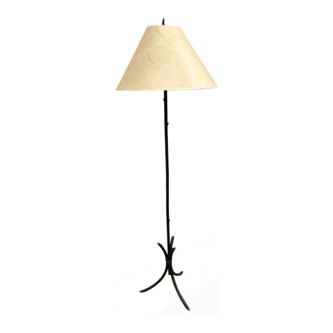 Vintage Faux Bois Metal Floor Lamp – Shop At Gibson