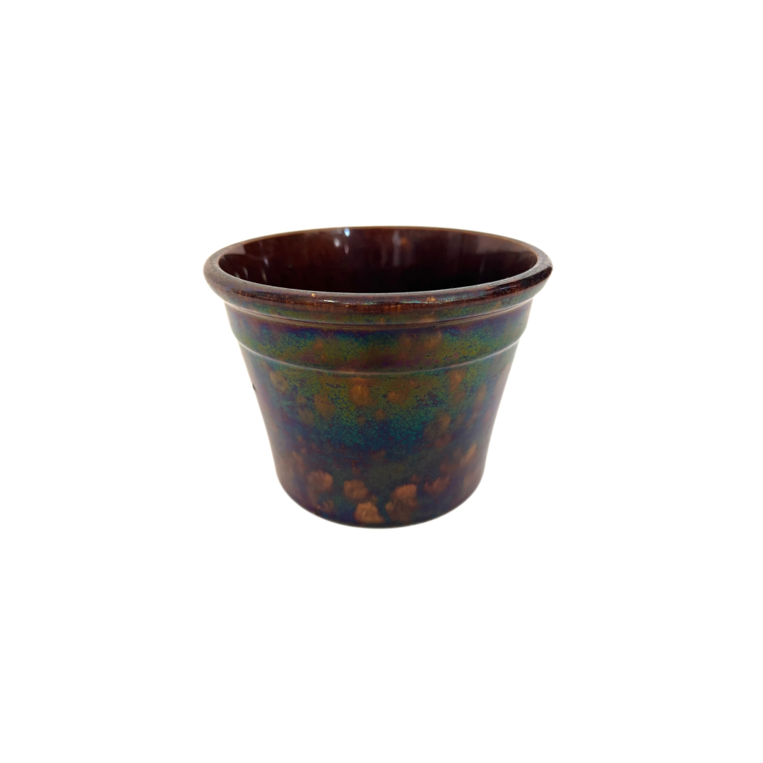 Brown Glazed Ceramic Pot – Shop At Gibson