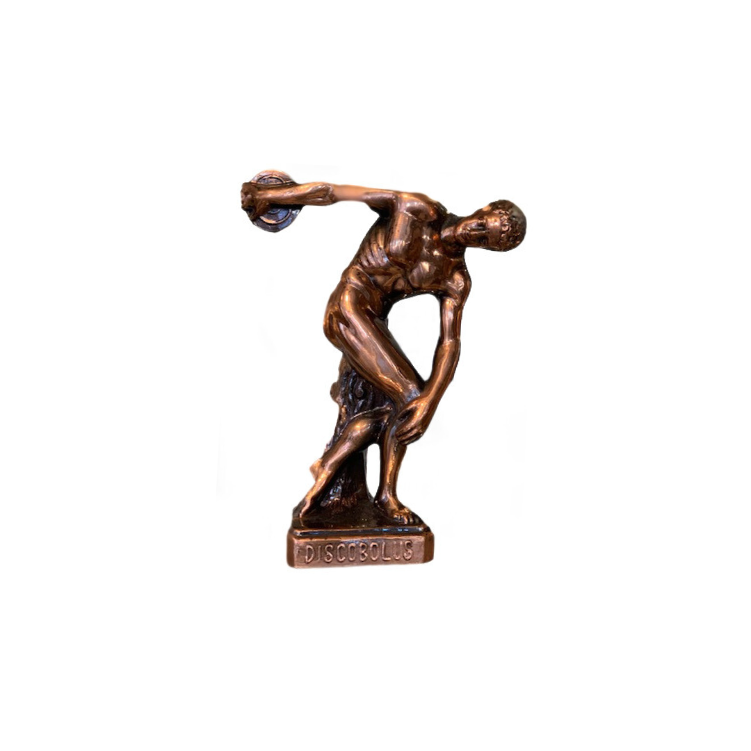 COPPER PLATED DISCOBOLUS STATUETTE – Shop At Gibson